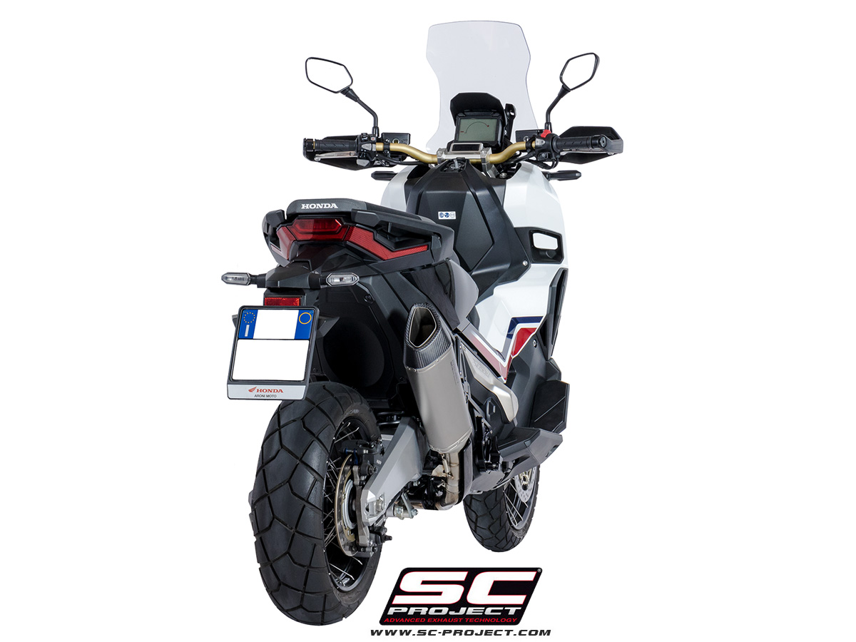 HONDA X-ADV 750 (2017 - 2020)Silenciador SC1-R, con tapa de fibra de ...